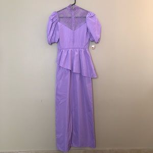 Vintage | Dresses | Awesome 8s Purple Prom Party Dress Vintage Gown ...